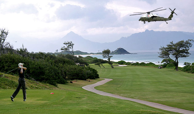 Kaneohe Klipper Golf Course, Kaneohe Bay, Hawaii - Golf course ...