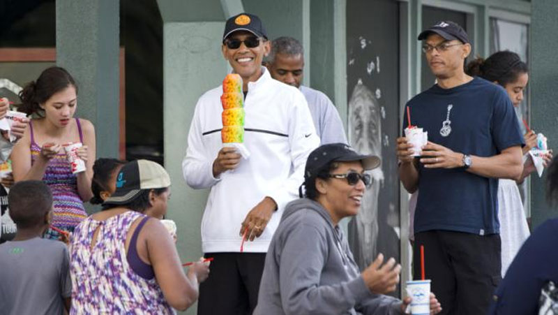 President Obama's 2015 Hawaii Christmas Vacation in December